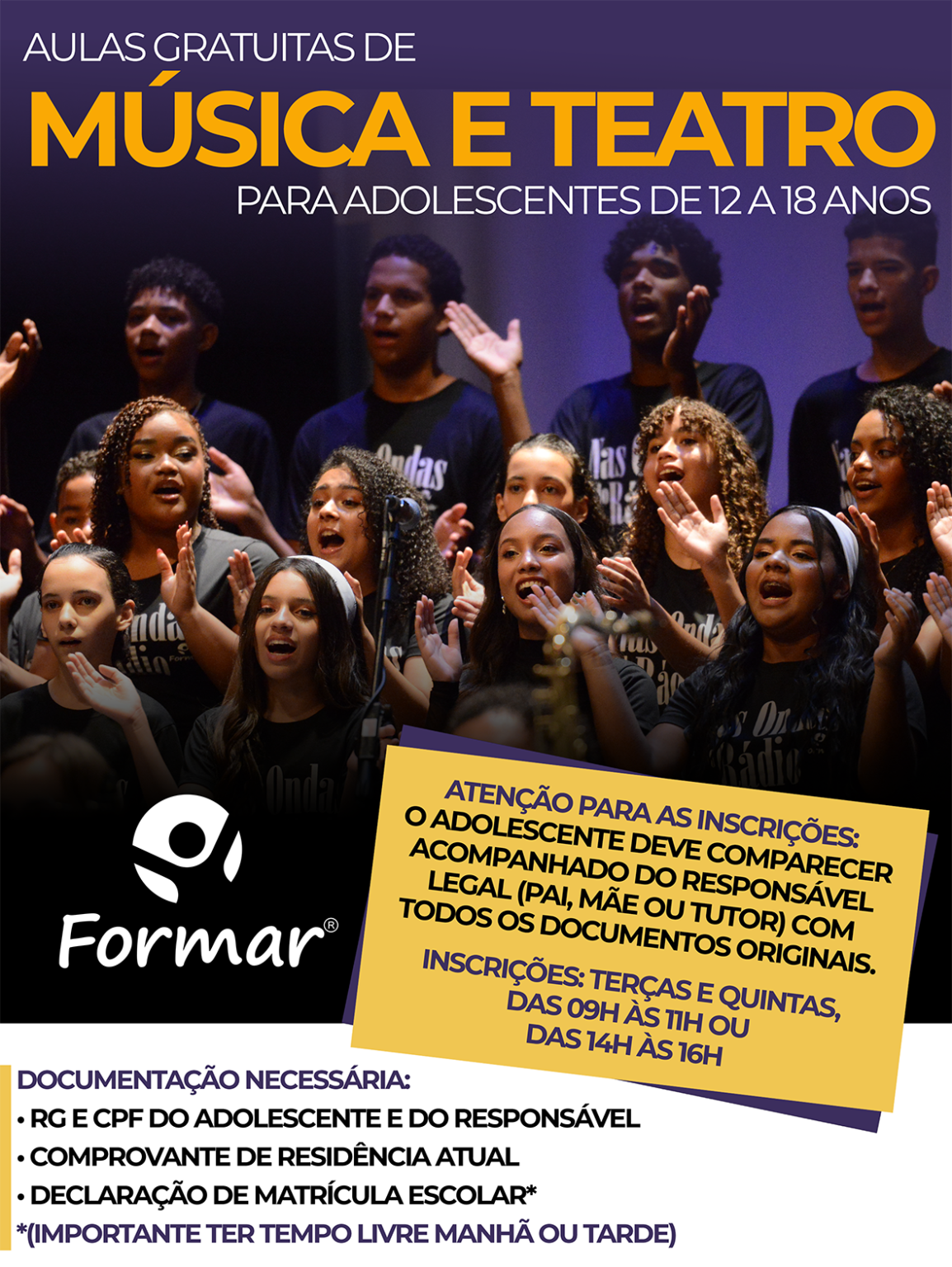 Departamento Cultural – Instituto Formar
